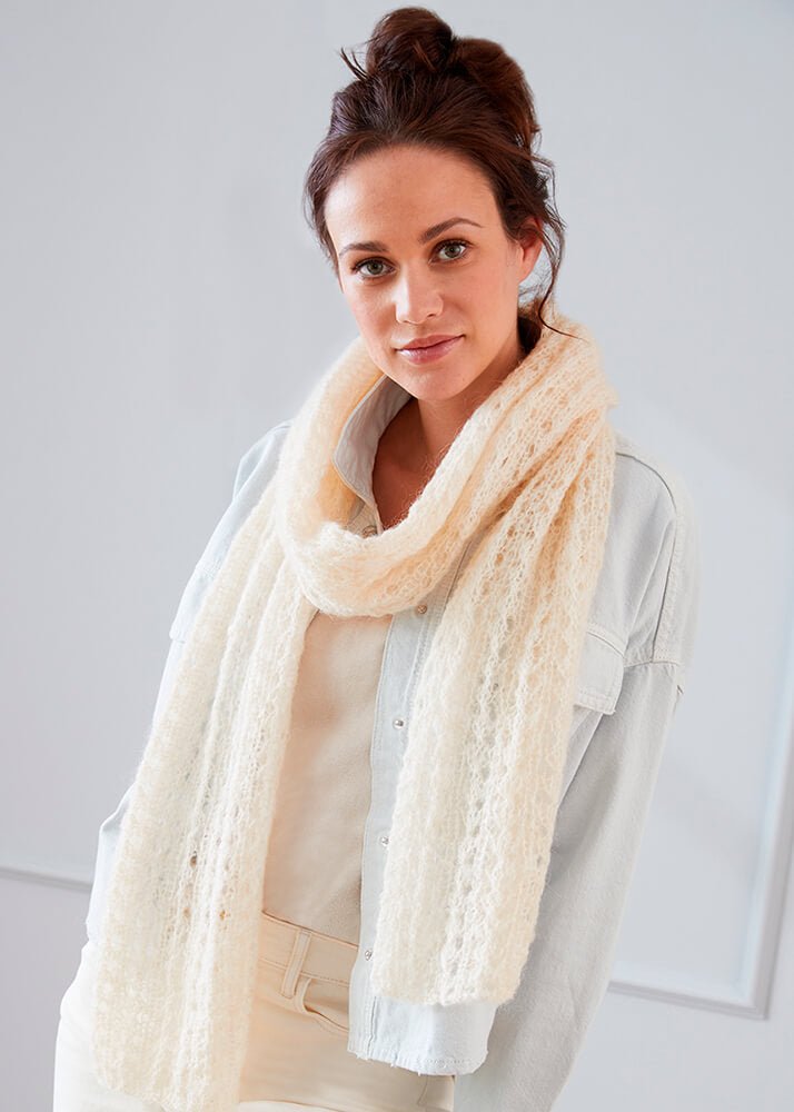 LAURA SCARF (needle) - Crochetstores